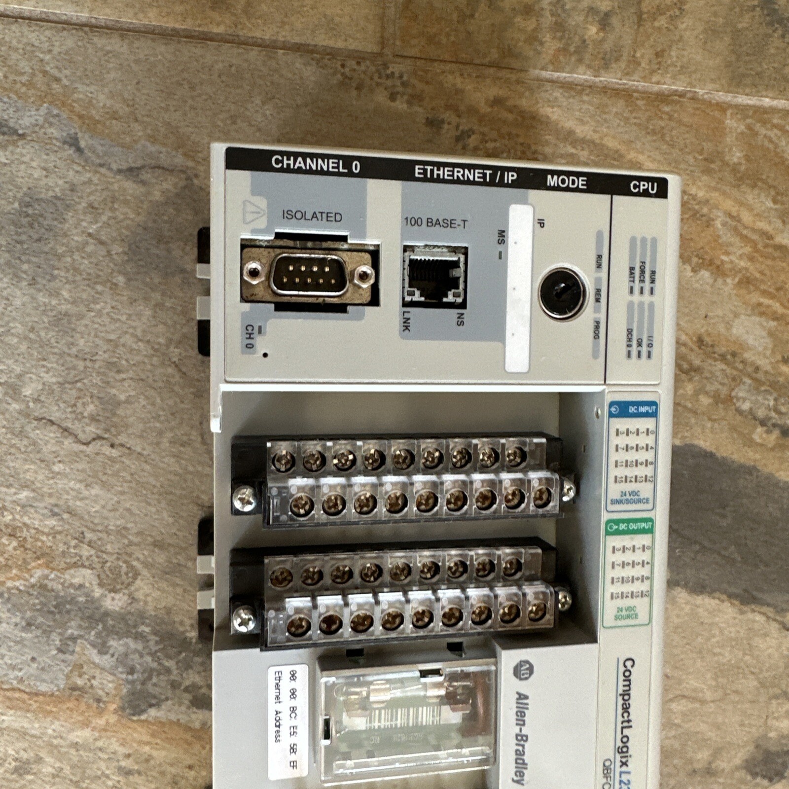 allen bradley compactlogix L23E /QBFC1B / IQ16/A / 1769-OW16 A/1769-ECR ...