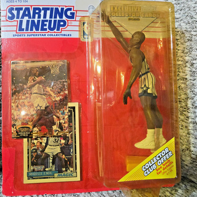 Shaquille O’Neal Starting Lineup 1993 Edition Exclusive Topps Rookie ...