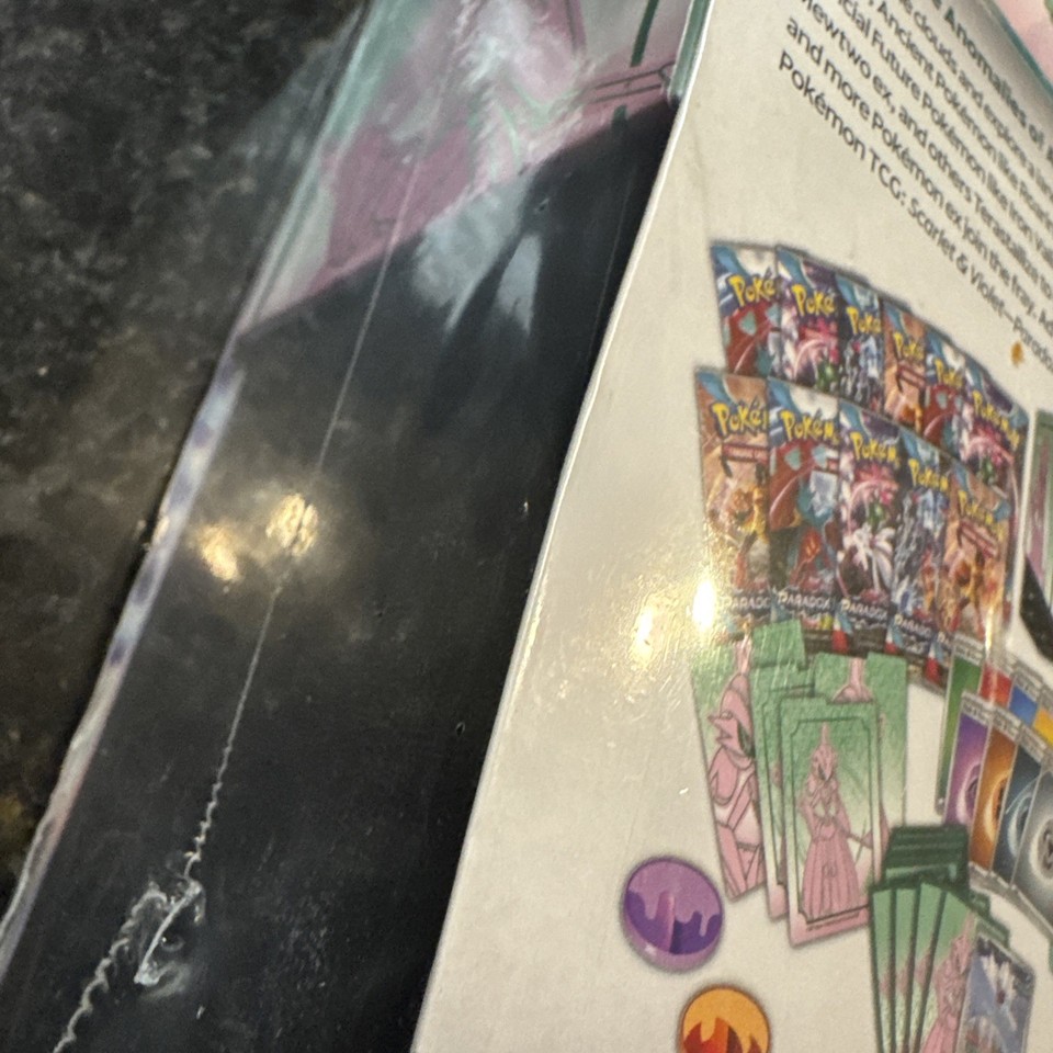 Pokemon TCG: Scarlet & Violet Paradox Rift Elite Trainer Box Iron ...