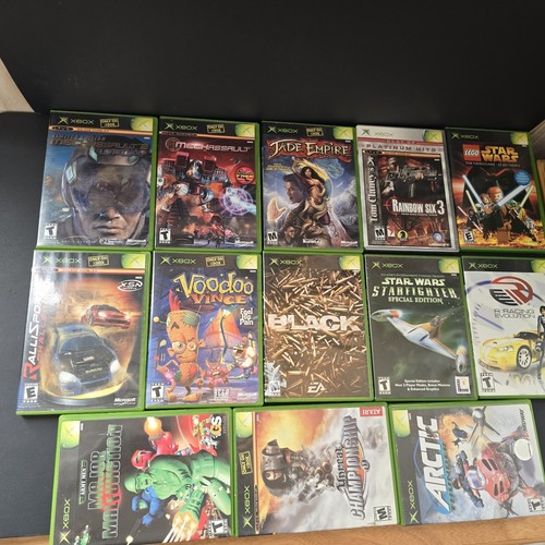 Lot 66 Original Microsoft XBOX Games Manuals Great Titles - Read ...