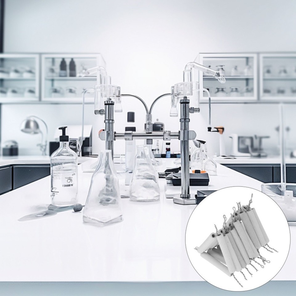 10 Pcs Pan Stand Chemistry Experiment Equipment Grid Rack Crucible ...