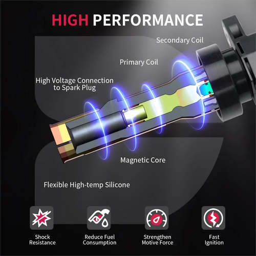 4PCS OEM UF611/27300-3F100 Ignition Coils perfect match to the original ...