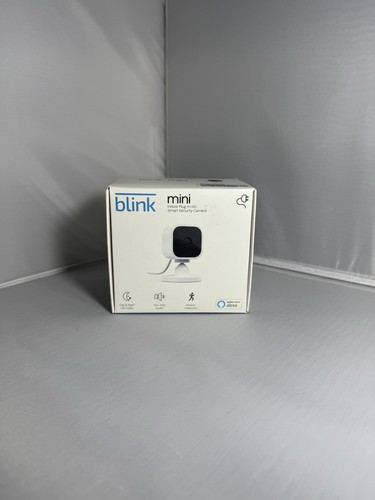 Amazon Blink Mini Indoor Plug-In HD Smart Security Camera White | eBay