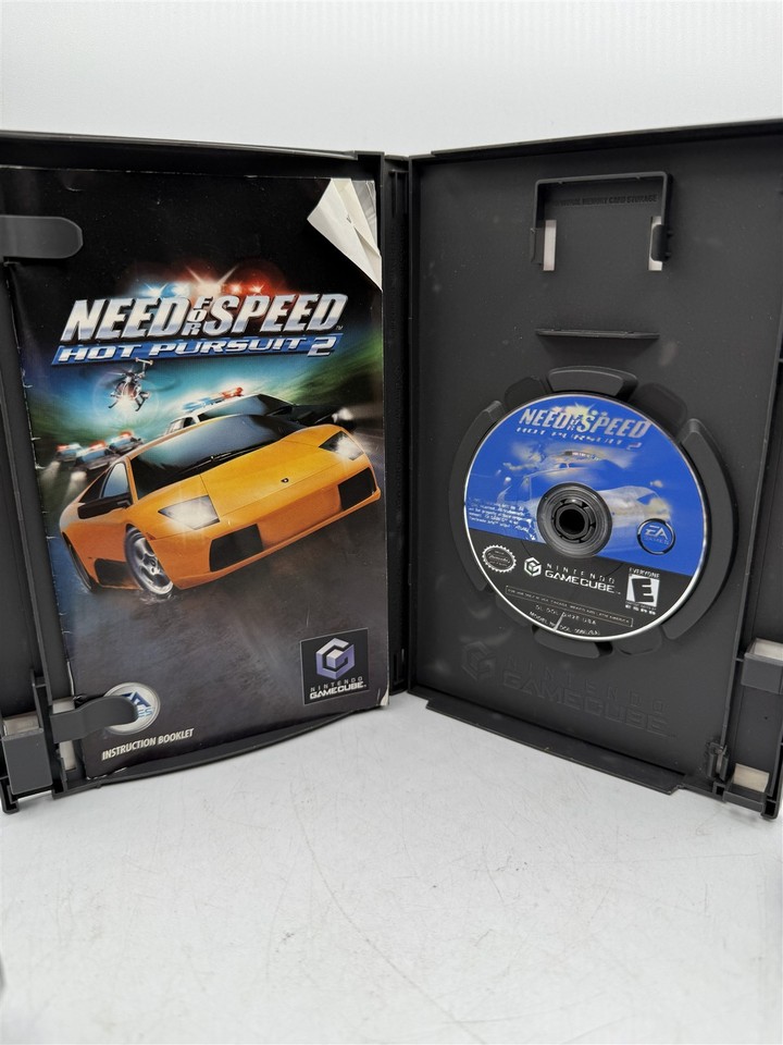 NINTENDO GAMECUBE NEED FOR SPEED HOT PURSUIT 2 COMPLETE GAME W/ MANUAL ...