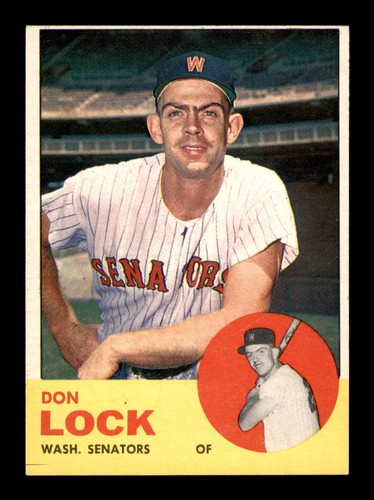 1963 Topps - #47 Don Lock - Series 1 | eBay