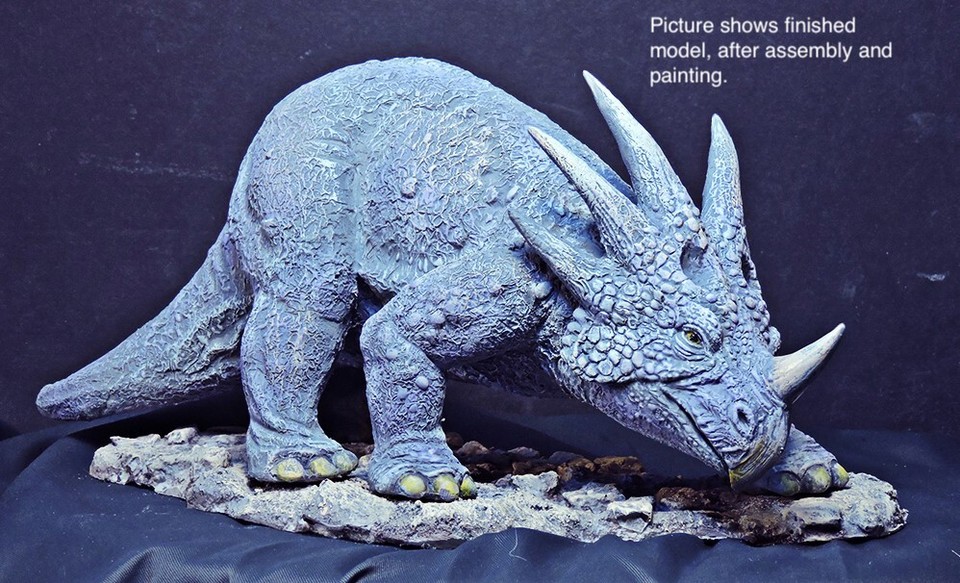 'The Valley of Gwangi' Styracosaurus dinosaur resin model kit by Joe ...
