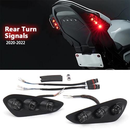 Motorcycle LED Lights Rear Blinker Indicator Tail Light For BMW S1000RR ...