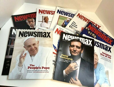 Newsmax Magazine 2014 Complete Lot Of 12 Political Nixon Putin Montel ...