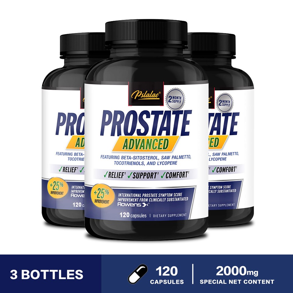 Prostate Capsules - with Vitamin D, Relief of Urinary Frequency and ...