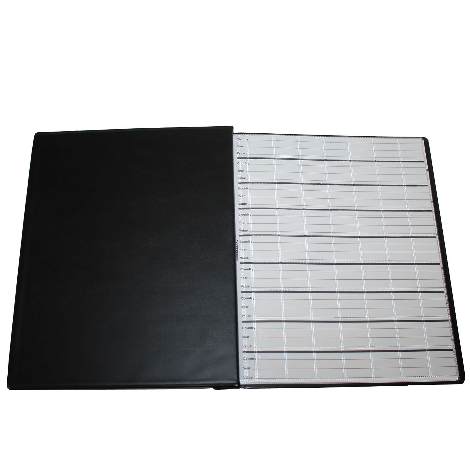 Renniks Coin Album Padded leatherette Cover Including 6 Coin Album ...