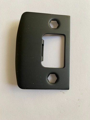 Baldwin 5510.FSTR Latch Full Lip Strike Plate Satin Black 190 PRIV PASS ...