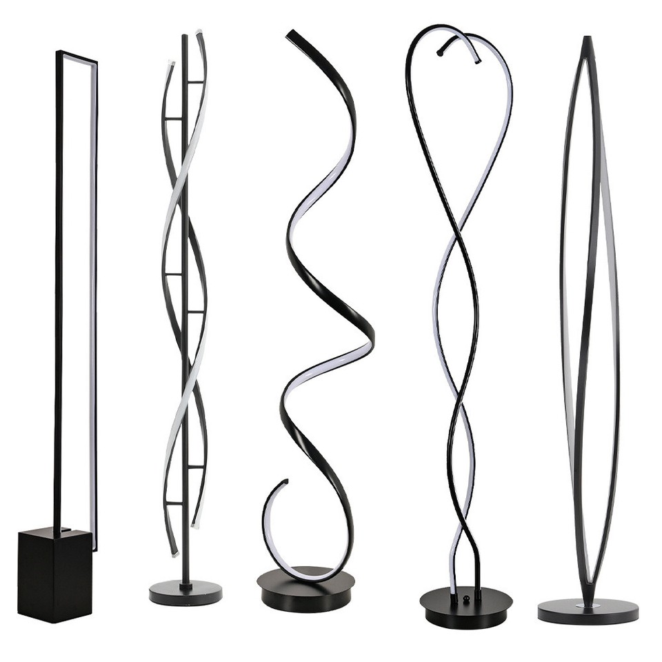 Modern Art Design LED Floor Standing Lamp Cool White LED Light Work ...