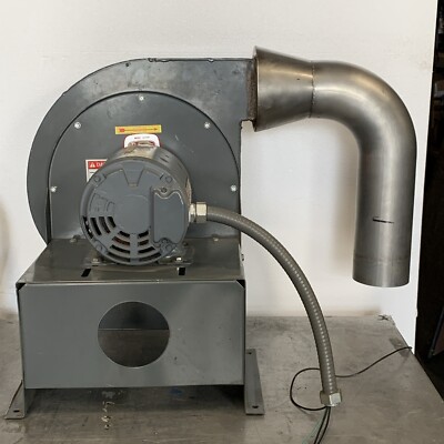 Dayton 4C108 High Pressure 734CFM Blower, with 3N1786 Motor 208-220 ...