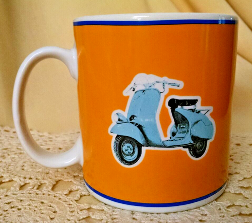 VESPA SCOOTER MUG PIAGGIO MOPED MOTORCYCLE CSPA FORME SRL COFFEE TEA ...