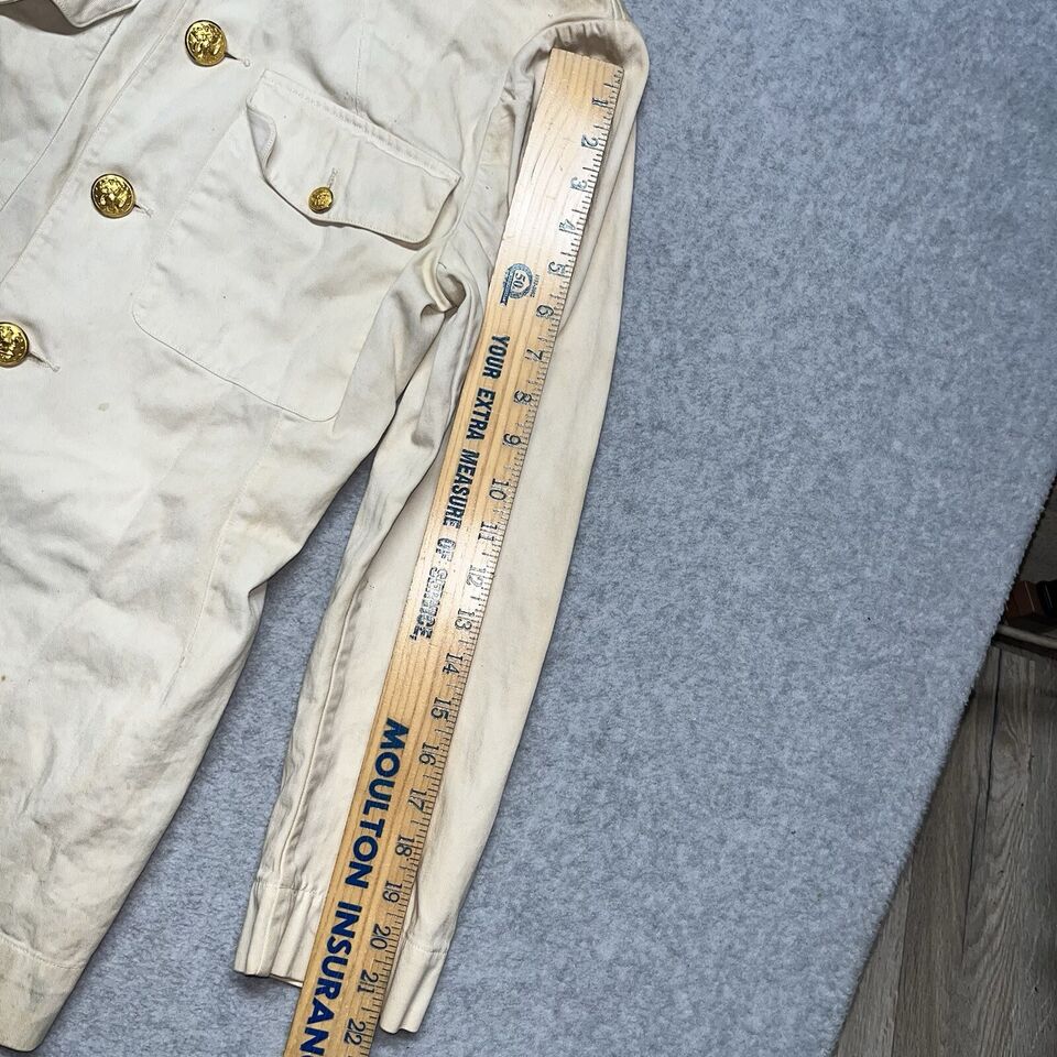 Jacob Reeds Son US Navy Choker Officer White Service Uniform - Vintage ...