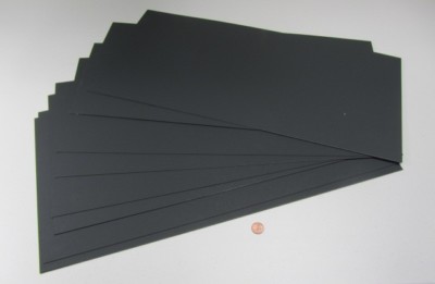 Kydex T Sheet Black Watch, P3 Texture, .028" Thick x 12" W x 24" L, 8 ...