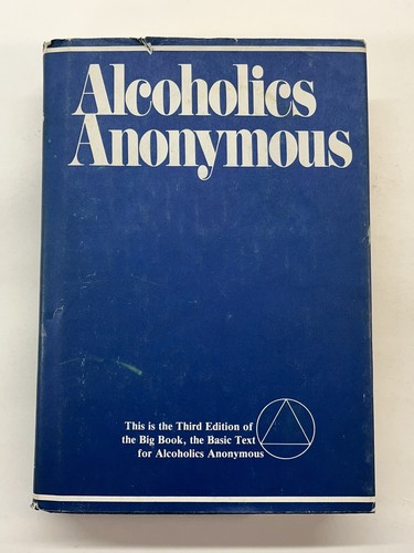 AA Big Book Alcoholics Anonymous 3rd Edition 1976 Hard Cover Book Dust Jacket | eBay