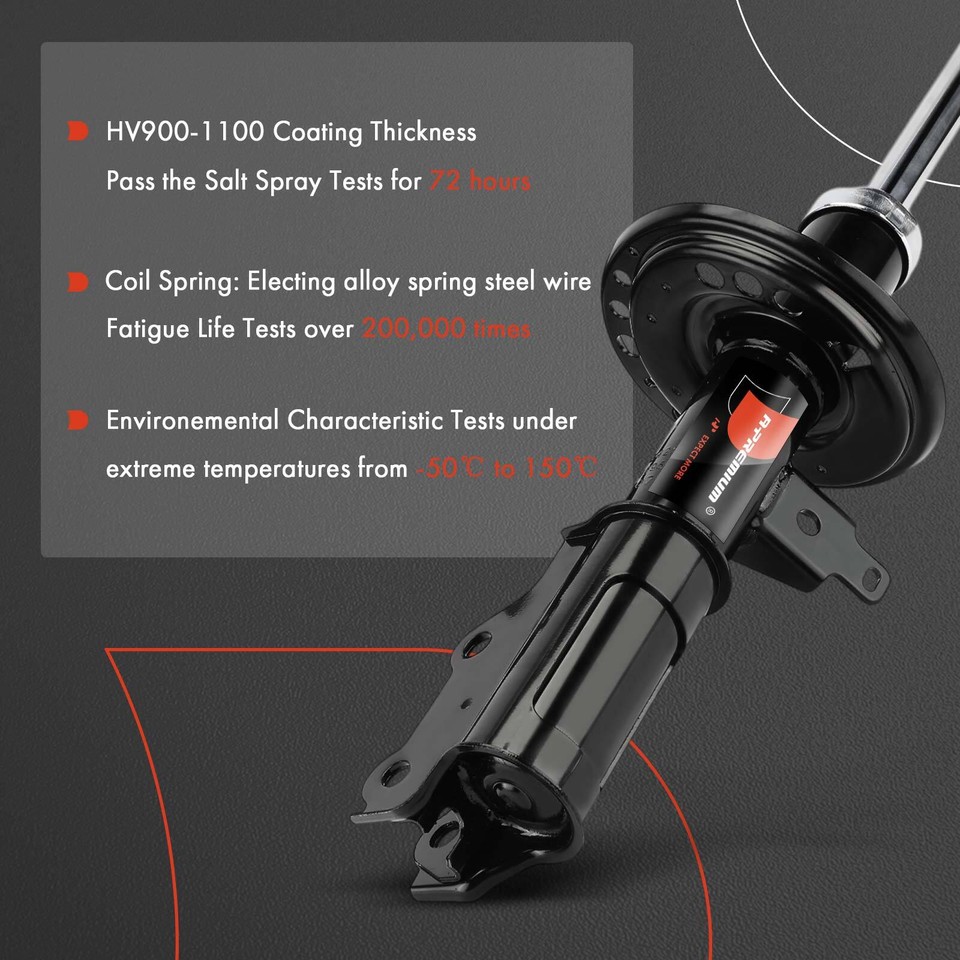 A-Premium Front Driver and Passenger Shock Absorber for Chevrolet ...