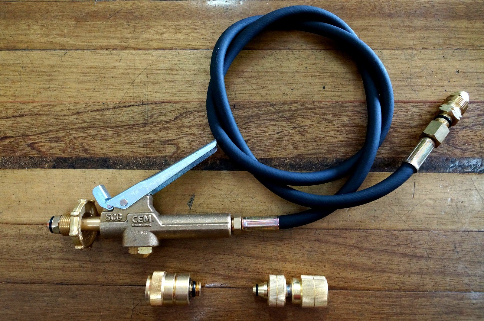 LPG Gas Bottle Filler Gun & Hose Kit - Comes with Primus and Companion ...