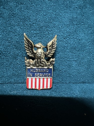 US Coro pin Husband in Service | eBay