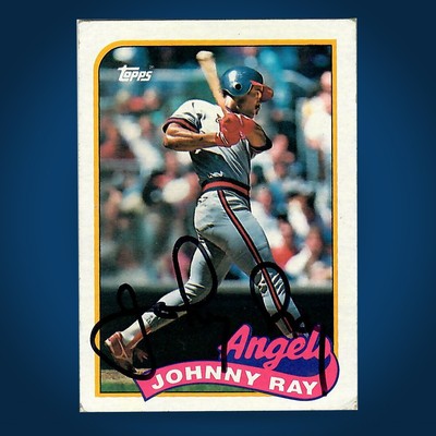 Johnny Ray signed autographed 1989 Topps baseball card (#455) | eBay