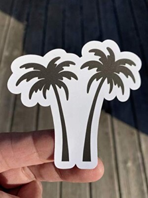 Palm Tree Sticker Laptop Sticker Phone Water bottle sticker | eBay