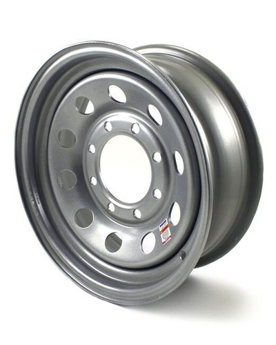 15 x 6 6 Bolt Camper Boat Silver Mod Trailer Wheel Rim for ST225/75R15 ...