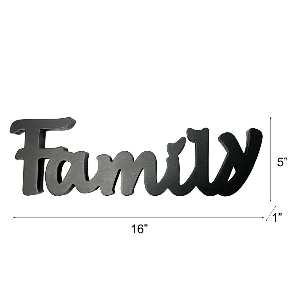 Wood Letters Table Top Sign Free Standing Letters Wall Decoration Word ...