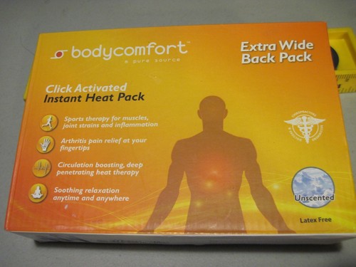 Body Comfort Single Instant Heat Pack - Back Pack NIB | eBay