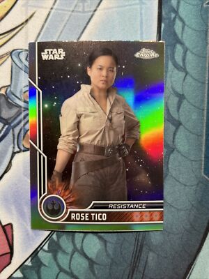2023 Topps Chrome Star Wars - ROSE TICO REFRACTOR #76 🥶 | eBay