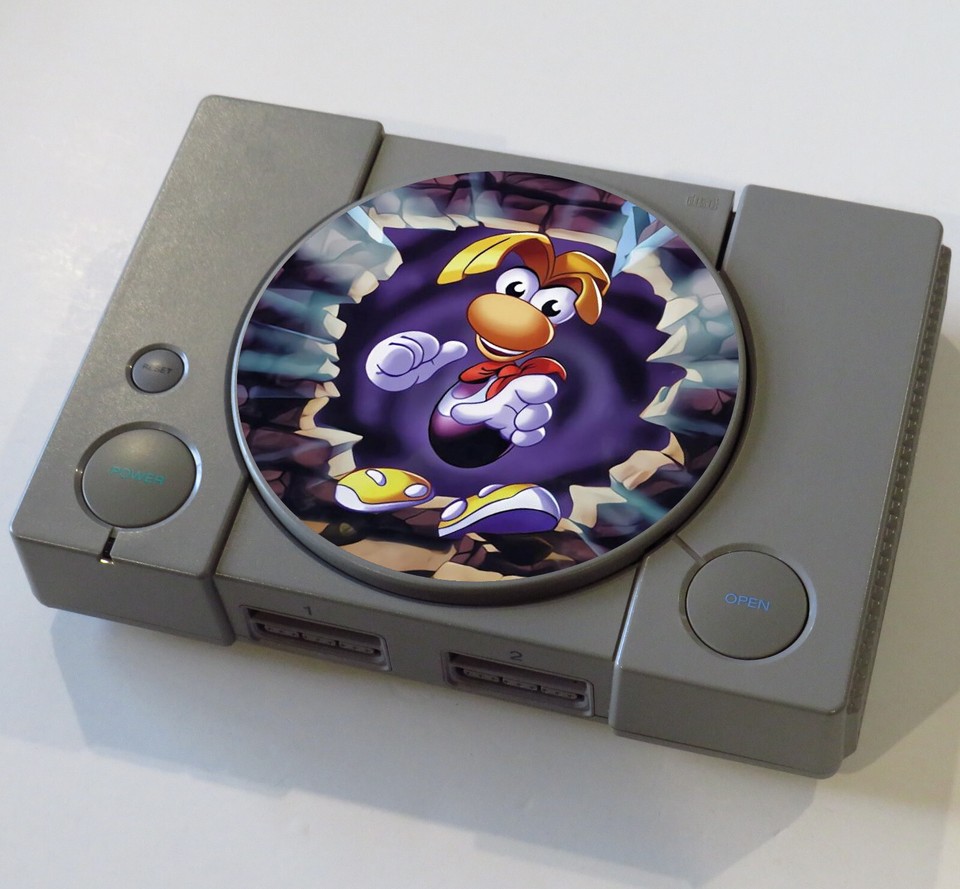 Custom PlayStation 1 (PS1) Console Lid Stickers - 100+ Designs - You ...