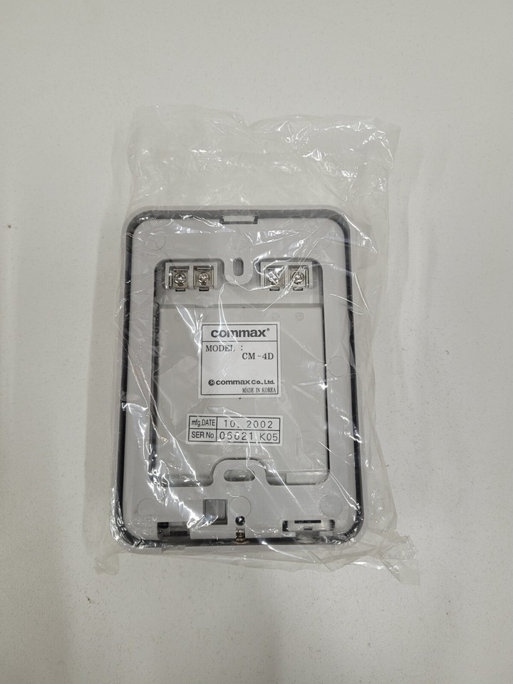 Commax Intercom Audio Door Unit CM-4D | eBay