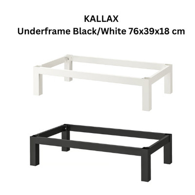 IKEA KALLAX Rectangular Underframe For Shelving Unit White Base Frame ...
