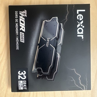 32GB (2x16GB) THOR OC DDR5 RAM 6000MT/s CL32 1.35V Desktop Memory with ...