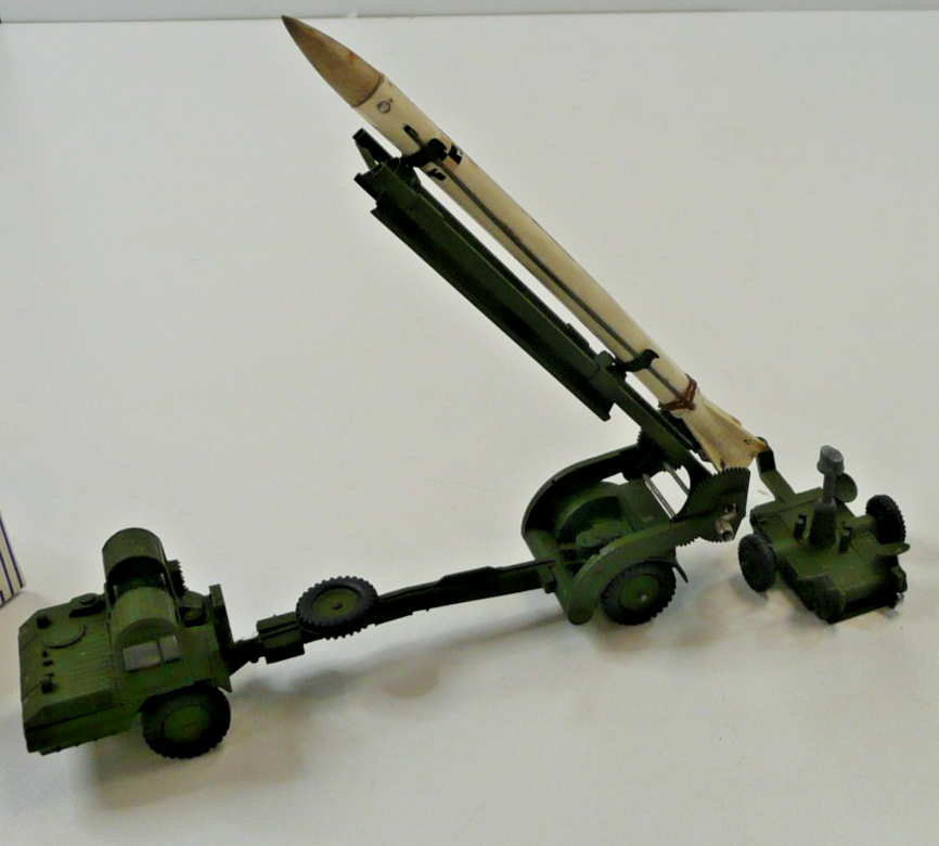 🔥 RARE Vintage Dinky Toys 666 Missile Erector Vehicle – 1960s Diecast ...