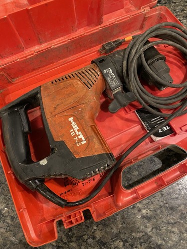 Hilti TE 7-C Corded Rotary Hammer Drill And Carrying Case + Tested | eBay
