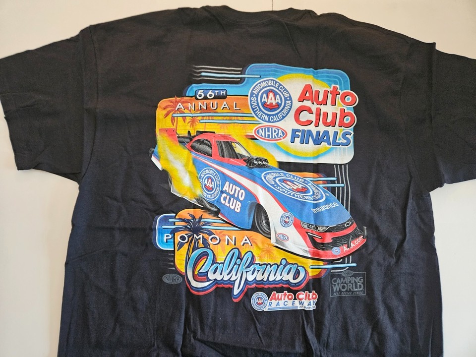 NHRA 56TH Annual Auto Club Finals (194) Pomona CA 100% Cotton T-shirt ...