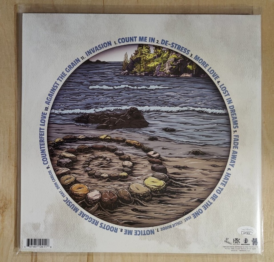 REBELUTION SIGNED LIMITED EDITION COUNT ME IN VINYL ALBUM AUTOGRAPHED ...