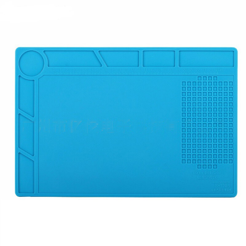 Silicone Heat Resistant Anti-Static Work Mat for Electronic Phone ...