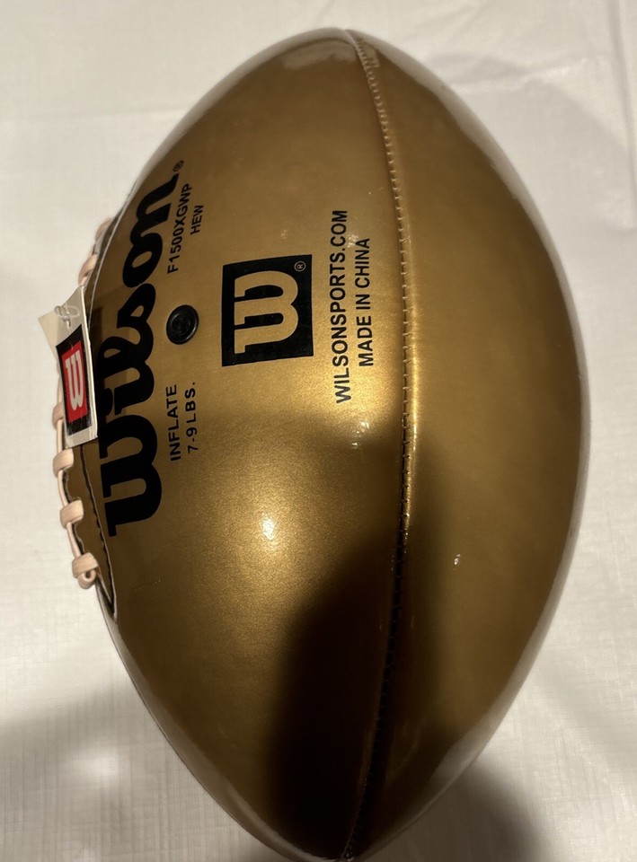 NFL Wilson Autograph Model Football ~ Full Size / Glossy Finish ~ New ...
