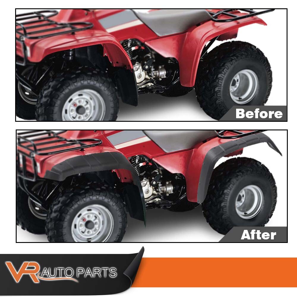 Full Set Fender Flares Mud Flaps Guards Fits Honda FourTrax 300 Models ...