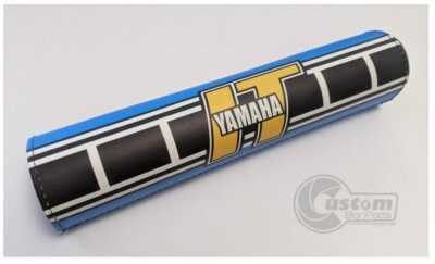 Yamaha IT Racing Stripe Vintage Design Motorcycle Bar Pad 10" Matte ...