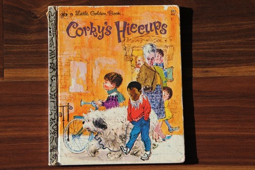 Vintage 1973 Little Golden Book Corky's Hiccups by Nicolete Meredith ...