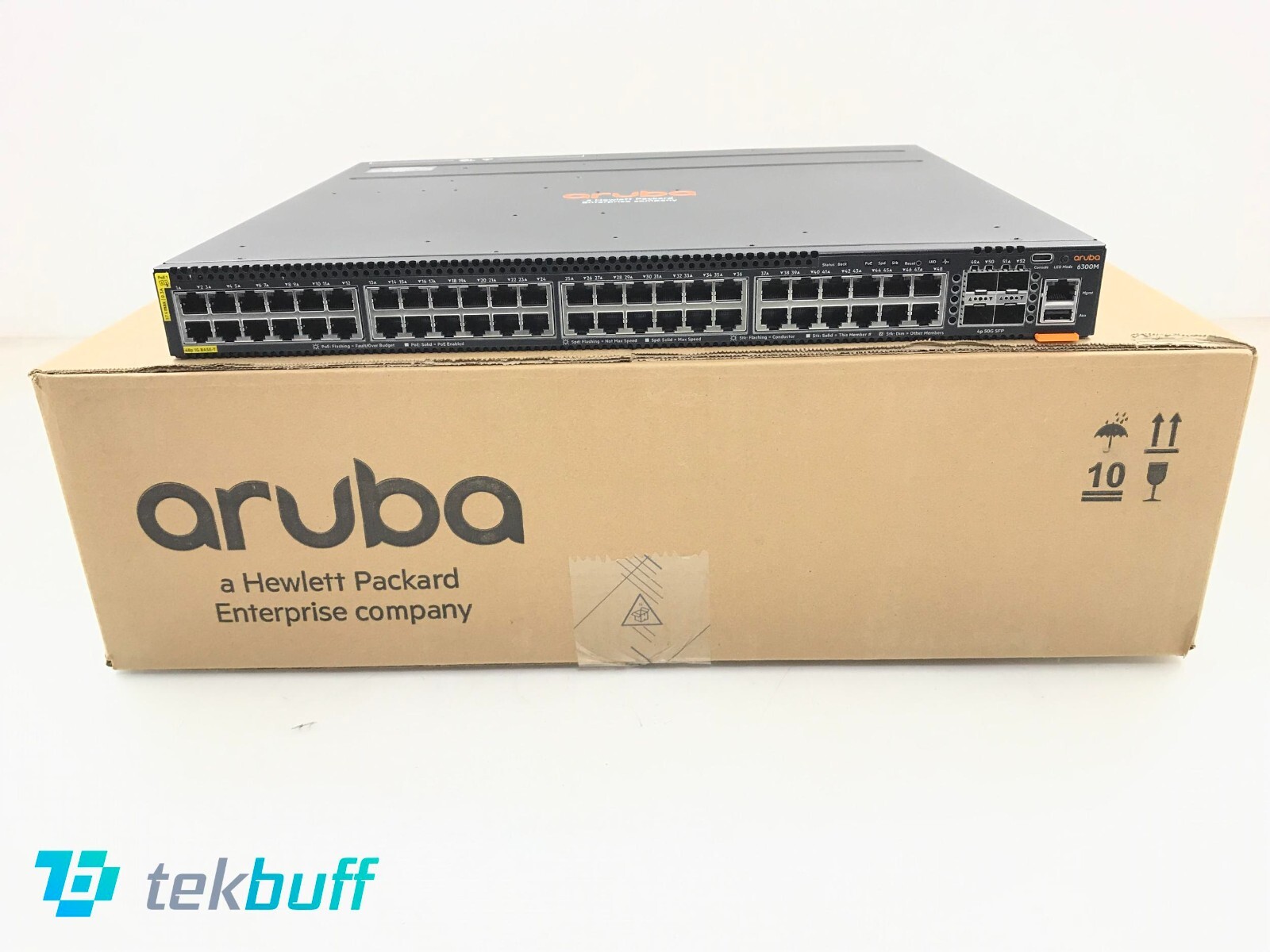 HPE Aruba JL661A 6300M PoE 48-Ports 4xSFP56 Switch - Managed | eBay