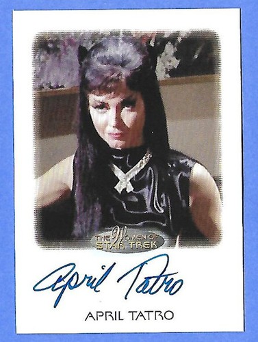 2021 Women of Star Trek WOST Auto April Tatro as Isis (Very Limited) | eBay