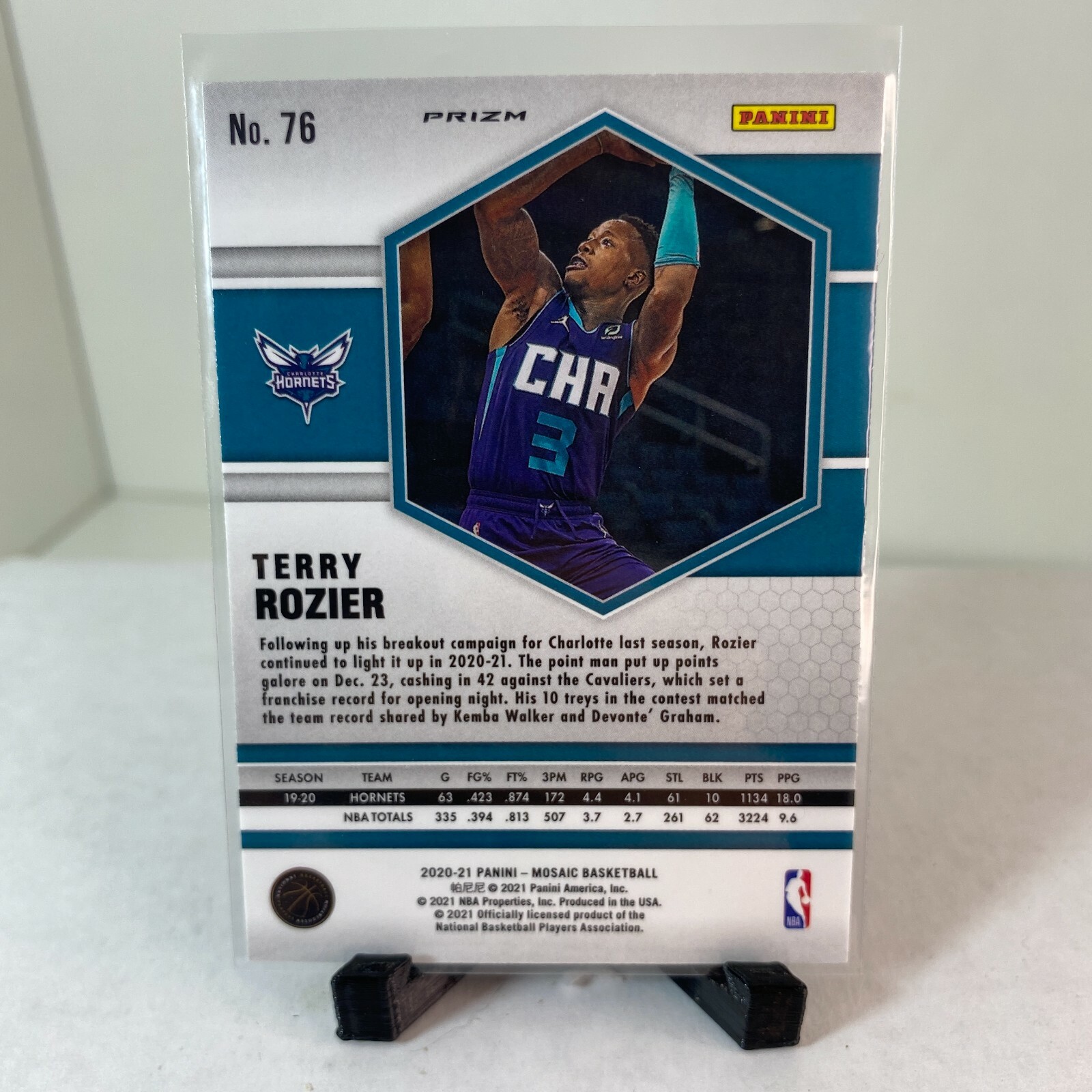 2020-21 Mosaic Camo Pink Prizm #76 Terry Rozier NBA Basketball Card | eBay