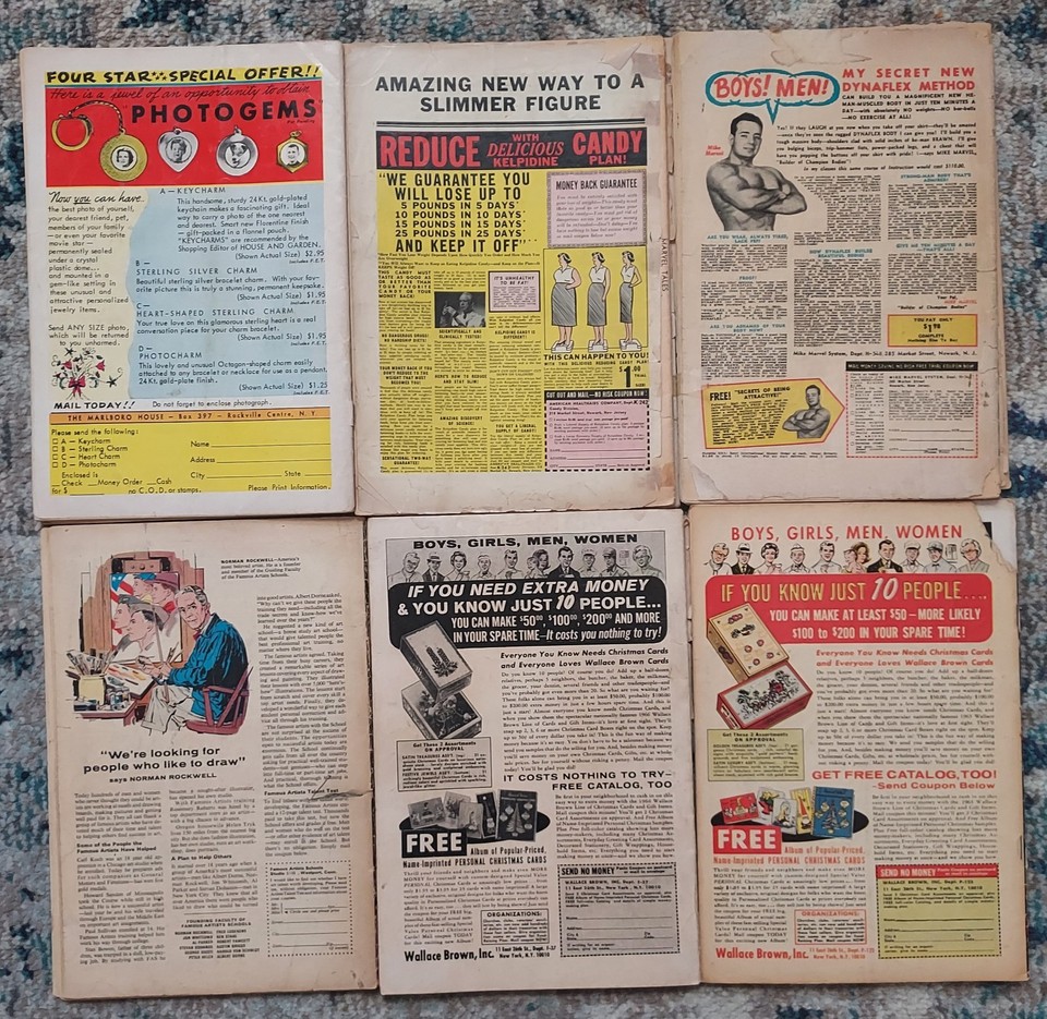 24 Issue Silver Age DC Atlas Marvel ACG Dell Superman Batman Romance ...