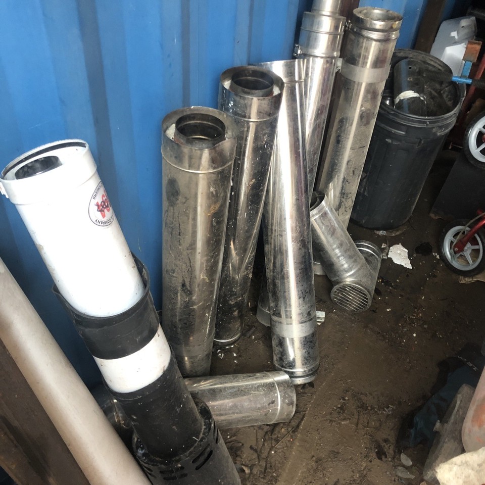 Boiler Pipe Flue Job Lot Twin Wall | eBay UK