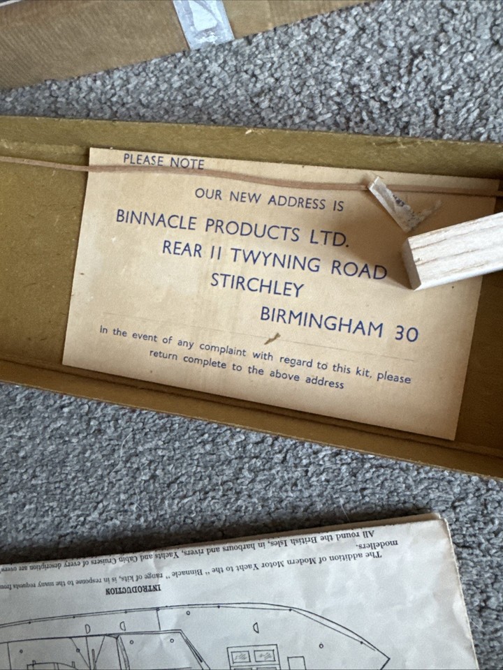 Binnacle Ship Kits No. 6 67ft Motor Yacht “Phyllida” Scale 1 1/10 | eBay UK