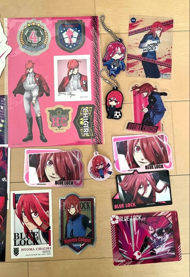 Blue Rock Chigiri Hyoma Merchandise Set Collectible Anime Character ...